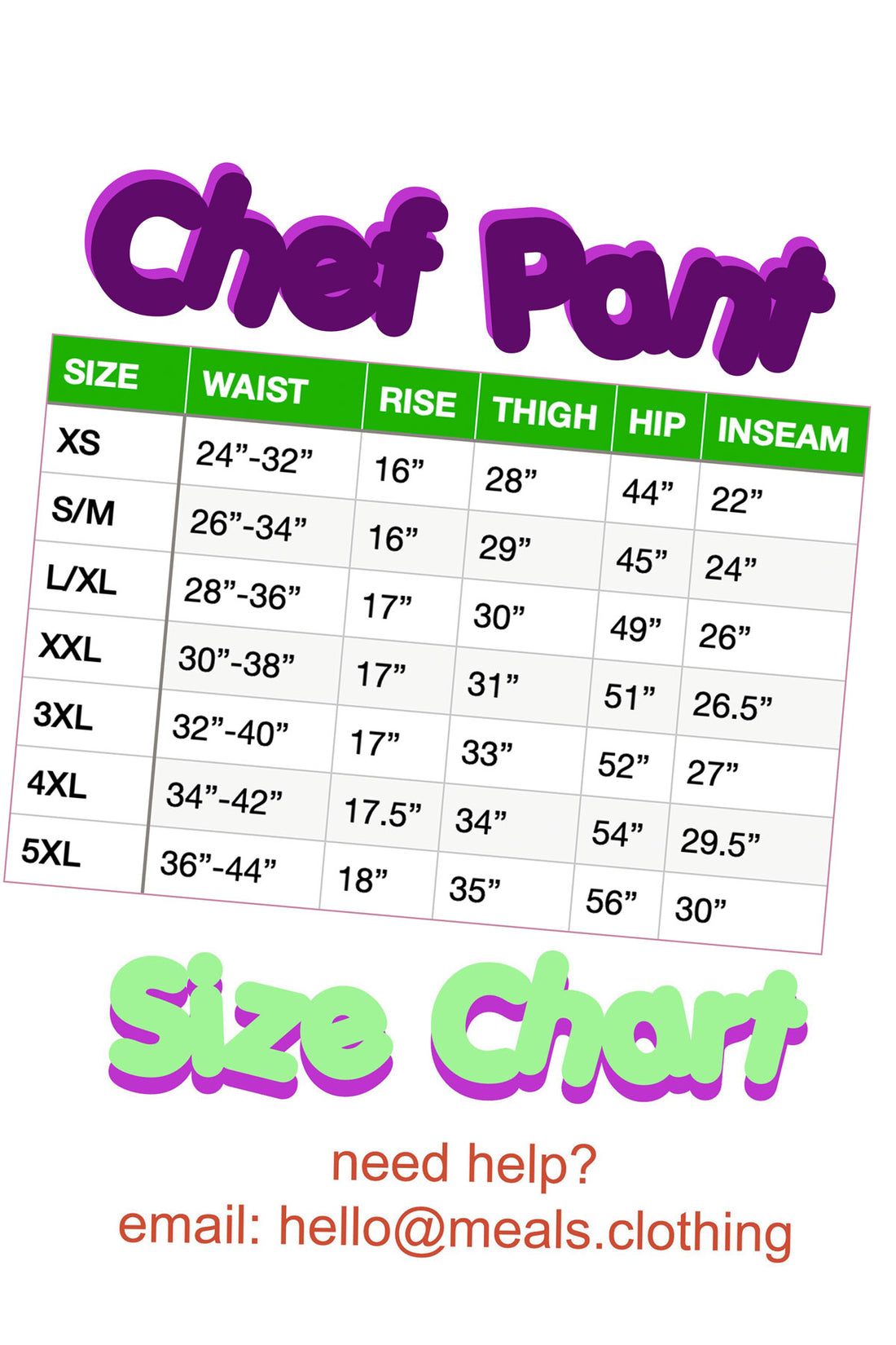 Chocolate Chef Pant | MEALS Clothing – meals